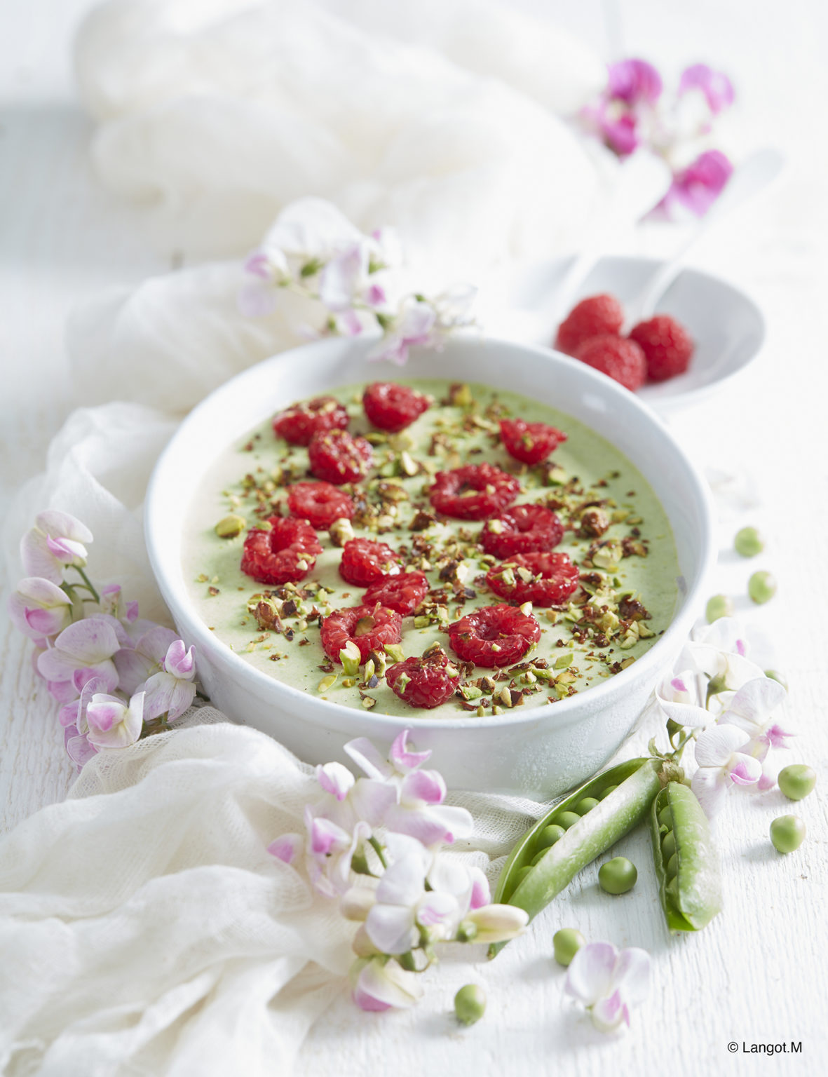 GLACE AUX PETITS POIS – Inspirations Domitille – Cuisine & Empreintes ...