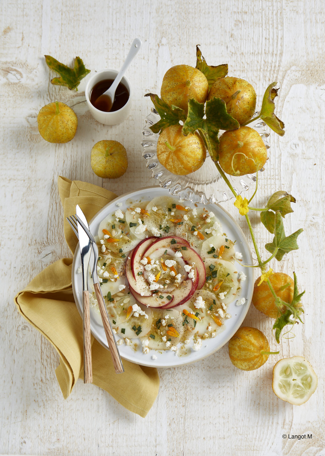 Concombre citron – Inspirations Domitille – Cuisine & Empreintes végétales